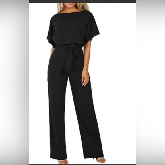 Emma & Michele | Pants & Jumpsuits | Wide Leg Plus Size Jumpsuit | Poshmark